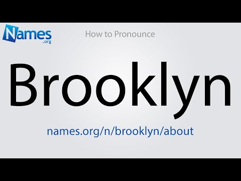 How to Pronounce Brooklyn