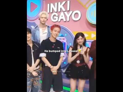#LEESEO & #HEESEUNG :: Ive Leeseo and Enhypen Heeseung crumbs at inkigayo ❤️