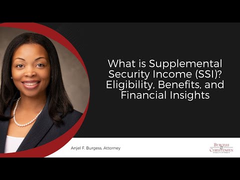 What is Supplemental Security Income (SSI)? Eligibility, Benefits, and Financial Insights in Georgia