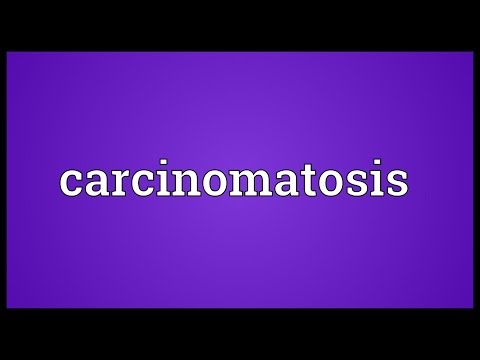 Carcinomatosis Meaning