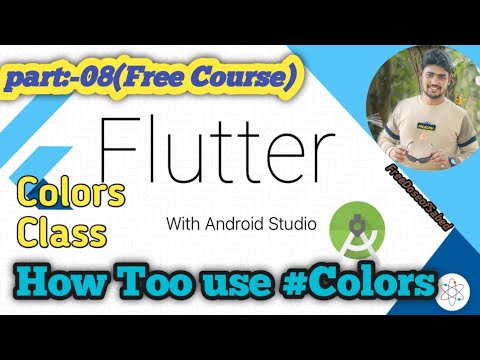 Colors Code, Colore Class || How to use Hex Color Codes in Flutter || Flutter colors #androidapps