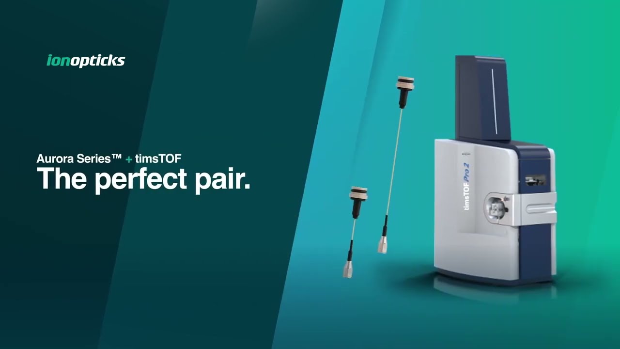 Aurora Series + Bruker’s timsTOF are the perfect pair & they’ve never been more compatible.