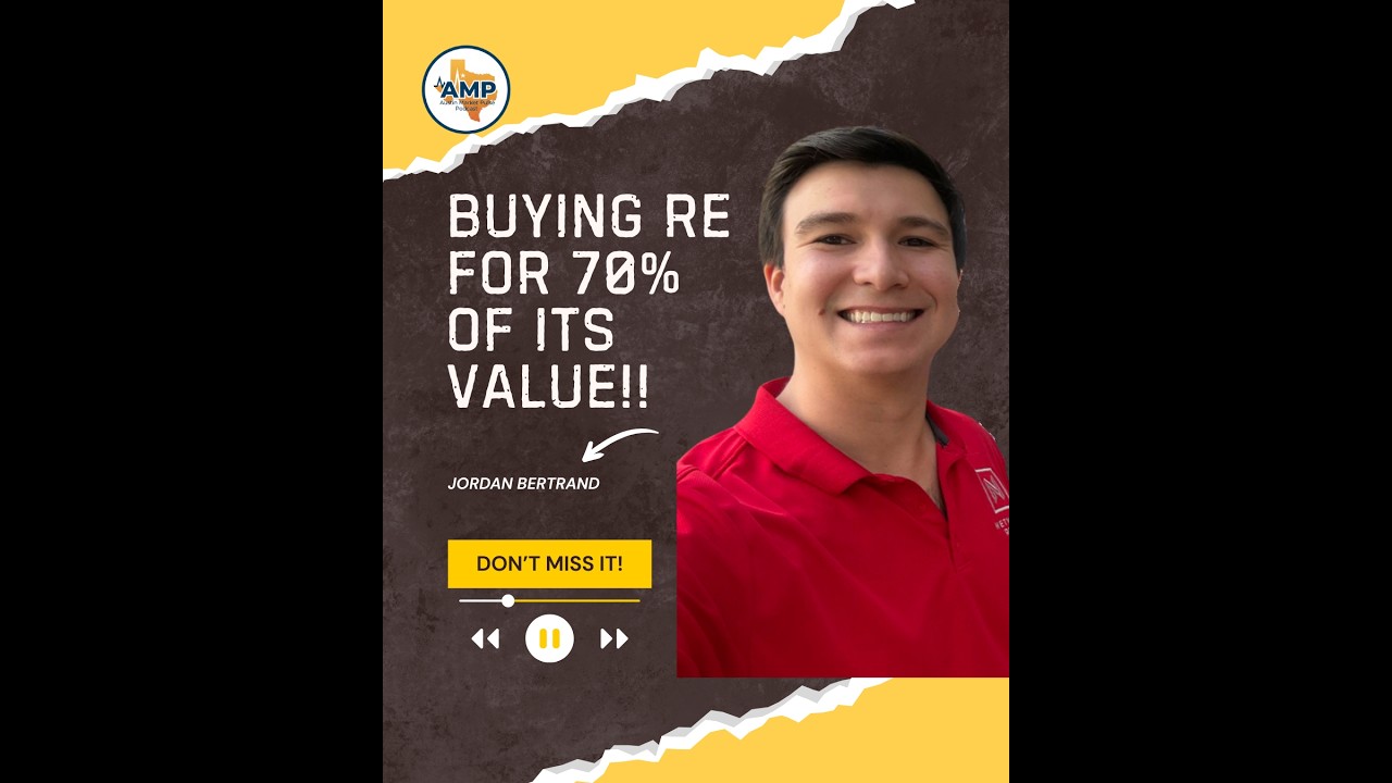 Buying Real Estate at 70% of the Value!