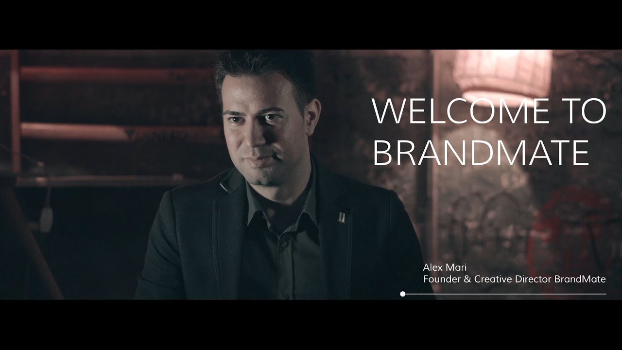 BrandMate (App) Welcome Message from Alex Mari