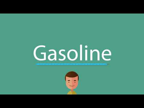 Gasoline pronunciation