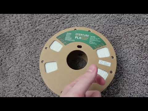 OVERTURE PLA Filament 1 75mm PLA 3D Printer Filament Review