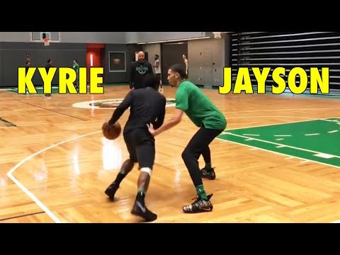 Kyrie Irving vs. Jayson Tatum 1v1!