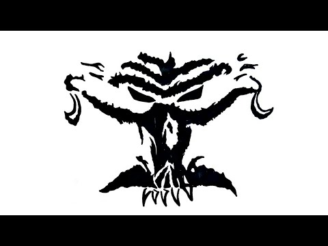 Brock Lesnar logo Drawing | Brock Lesnar Back Tribal Tattoo Tutorial