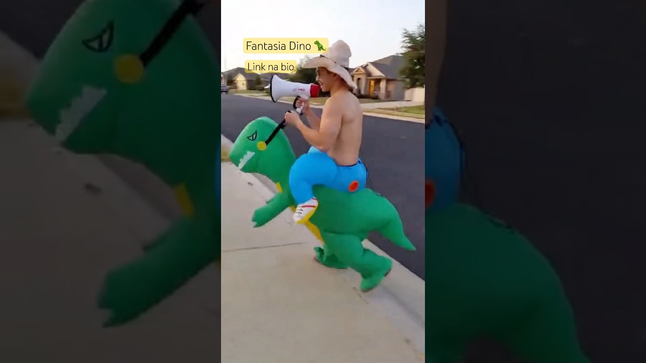 Fantasia Dino 🦖  - Carnaval #dropshipping  #produtos