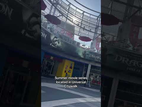 Summer movie series in Universal Citywalk #summer #movies #classic #universal #cinemark #orlando