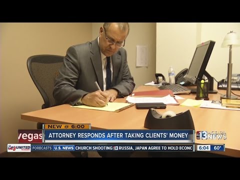 Embattled Las Vegas valley attorney fights back