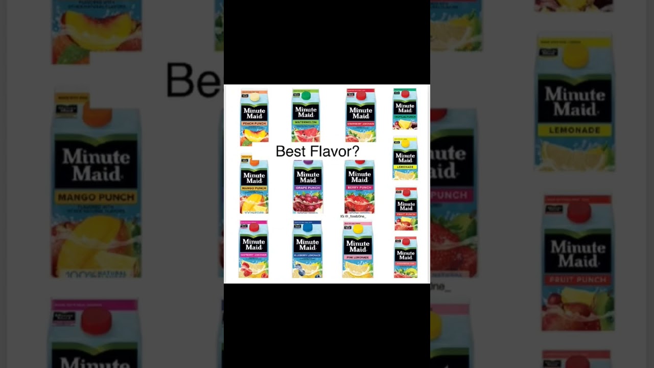 Best Minute Maid Flavor?