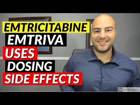 Emtricitabine (Emtriva) - Pharmacist Review - Uses, Dosing, Side Effects