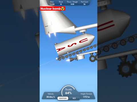 nuclear bomb dropped simulation #shorts #youtubeshorts