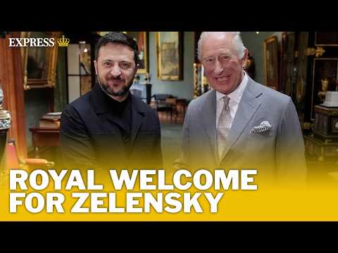 King Charles welcomes Zelensky to Windsor Castle as Russia intensifies attacks on Ukraine