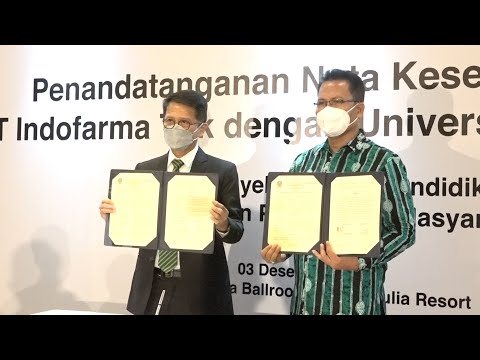 Unud dan PT Indofarma Tbk Jalin Kerja Sama