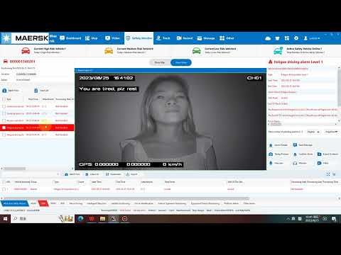 CMSV6 ADAS DMS scenario demonstration