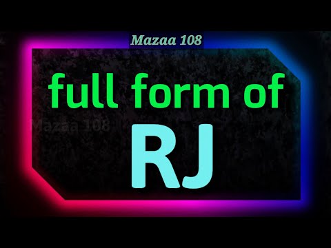 full form of RJ | RJ stands for | RJ Means | RJ full form | RJ | state name full form | #Mazaa108