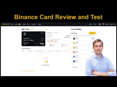 Binance Card Review and Tutorial (Crypto Credit Card) 💳✅