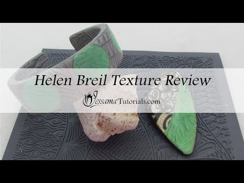 Polymer Clay Review: Helen Breil Texture Review