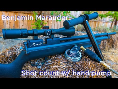 Viewer Question - Benjamin Marauder shot and refill count -.25 caliber