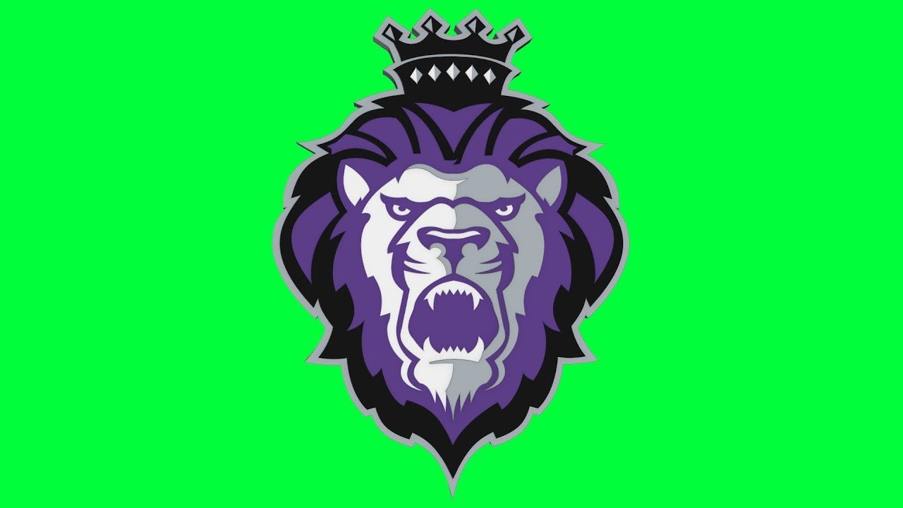 Reading Royals Green Screen Logo Loop Chroma Animation
