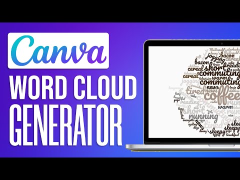 WORD CLOUD GENERATOR USING CANVA | WORD CLOUD TUTORIAL