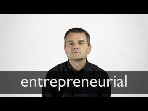 How to pronounce ENTREPRENEURIAL in British English
