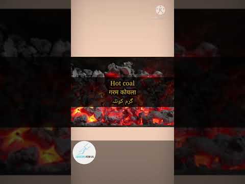 Hot coal meaning in HINDI/URDU | Hot coal Pronunciation | Hot coal Sentence | LFU Channel