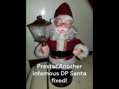 10" Musical Animated Santa Claus - DP