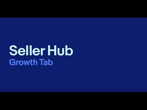 eBay Seller Hub Growth Tab