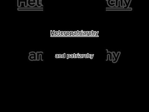 What's the WORD? - Heteropatriarchy