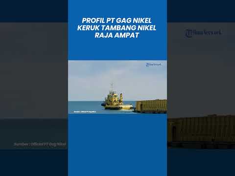 Profil PT Gag Nikel Keruk Tambang Nikel Raja Ampat
