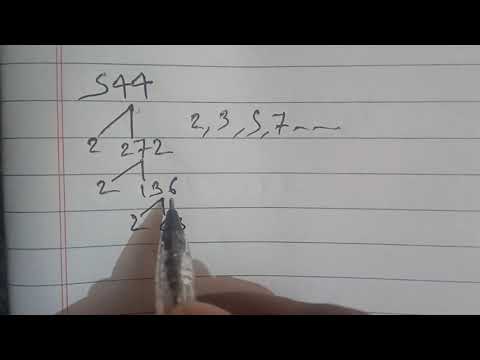 factor tree of 544 | prime factor tree |