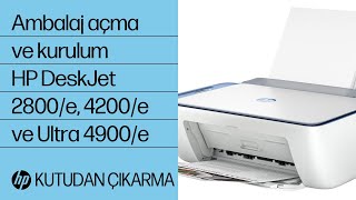 HP DeskJet 2800 All-in-One Yazıcı serisi Kurulum | HP® Destek