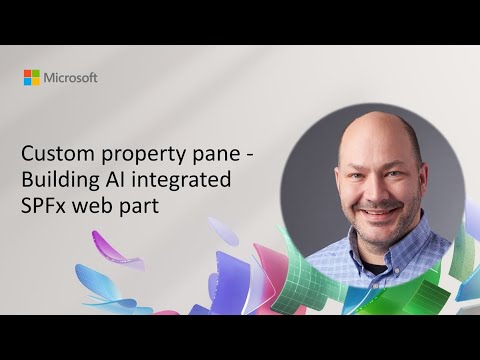 SPFx: Custom Property Pane for AI