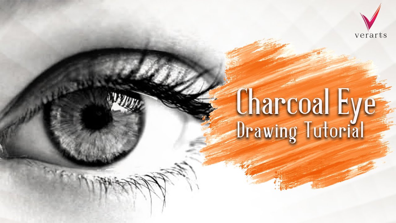 Charcoal Eye Drawing Tutorial