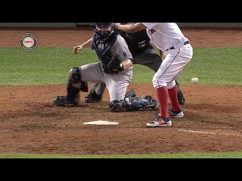 NYY@BOS: Pedroia, Bradley Jr.
