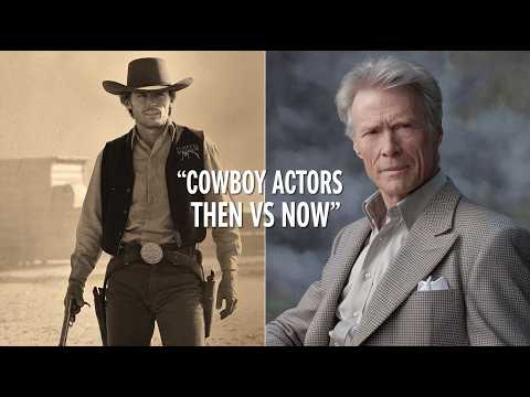 Famous Actors Who Played Cowboys (Then vs Now)