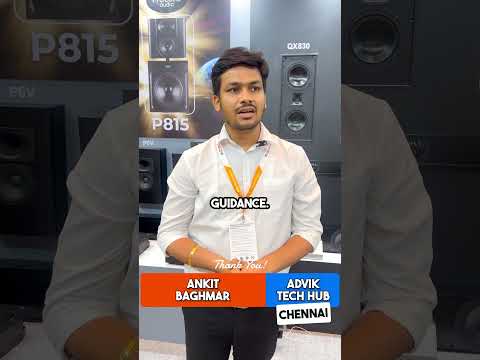 Thank you, Mr. Ankit Baghmar! | Advik Tech Hub | Chennai | Prince AV Concepts
