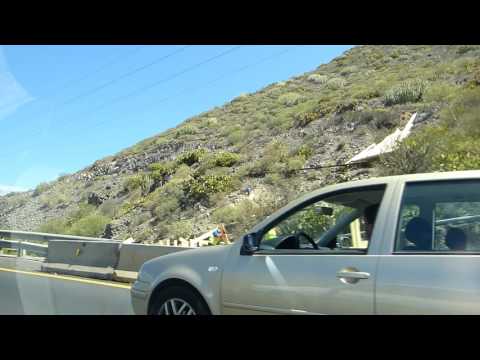 Taxi from Tenerife South Airport to Costa Adeje (1080p HD)