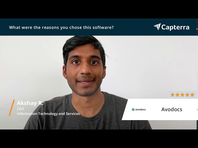 Avodocs Pricing, Alternatives & More 2025 | Capterra