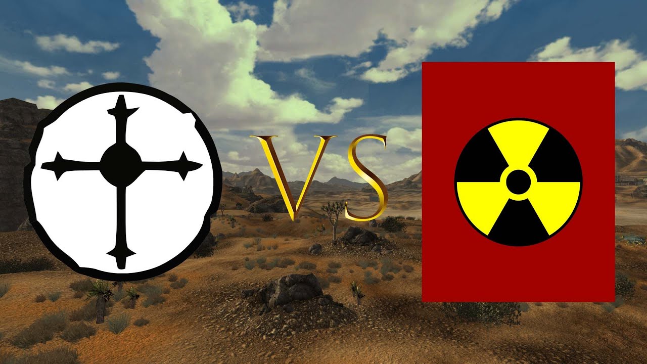 Fallout: New Vegas - NPC Wars: Followers of the Apocalypse vs Children of the Cathedral