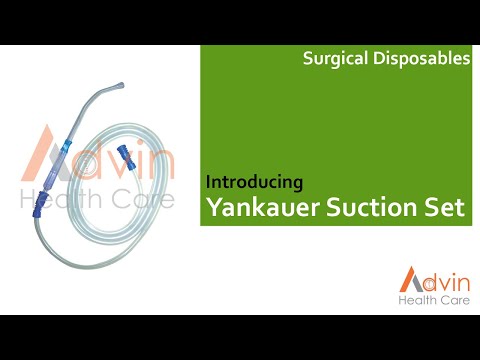 Yankauer Suction Set at Best Price in India