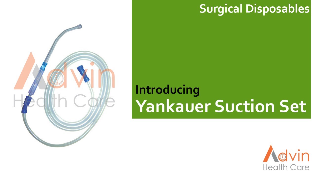 Yankauer Suction Set