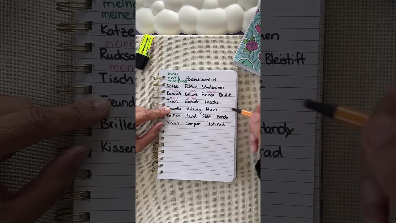 Mein oder meine? So merkst du dir den Unterschied! 💡🇩🇪