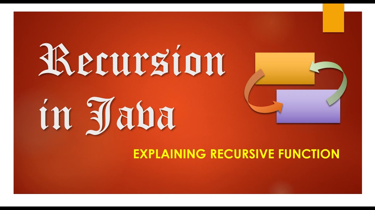 Recursion in Java | Introduction to Recursion | ISC Syllabus