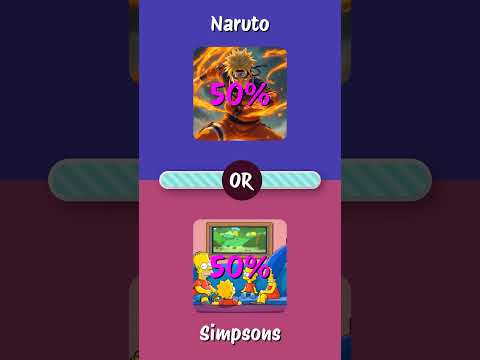 CARTOONS vs ANIME: The Ultimate Showdown Compare choices between your ...