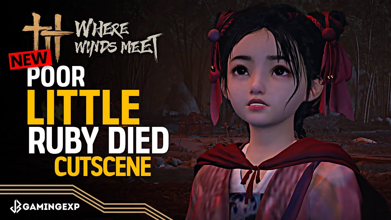 My poor little ruby died 😭😭 Death Cutscene - Where Winds Meet #WhereWindsMeet #WWMCIES3
