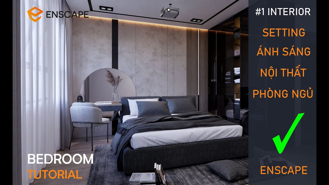 ✅ SETTING RENDER NỘI THẤT ENSCAPE | ENSCAPE RENDER INTERIOR | LTA DESIGN